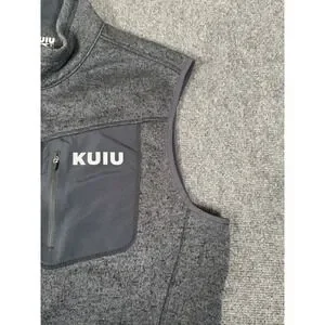 KUIU | Jackets & Coats | Kuiu Base Camp Fleece Vest Mens Xl Blue Gray ...